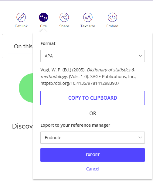Sage Research Methods